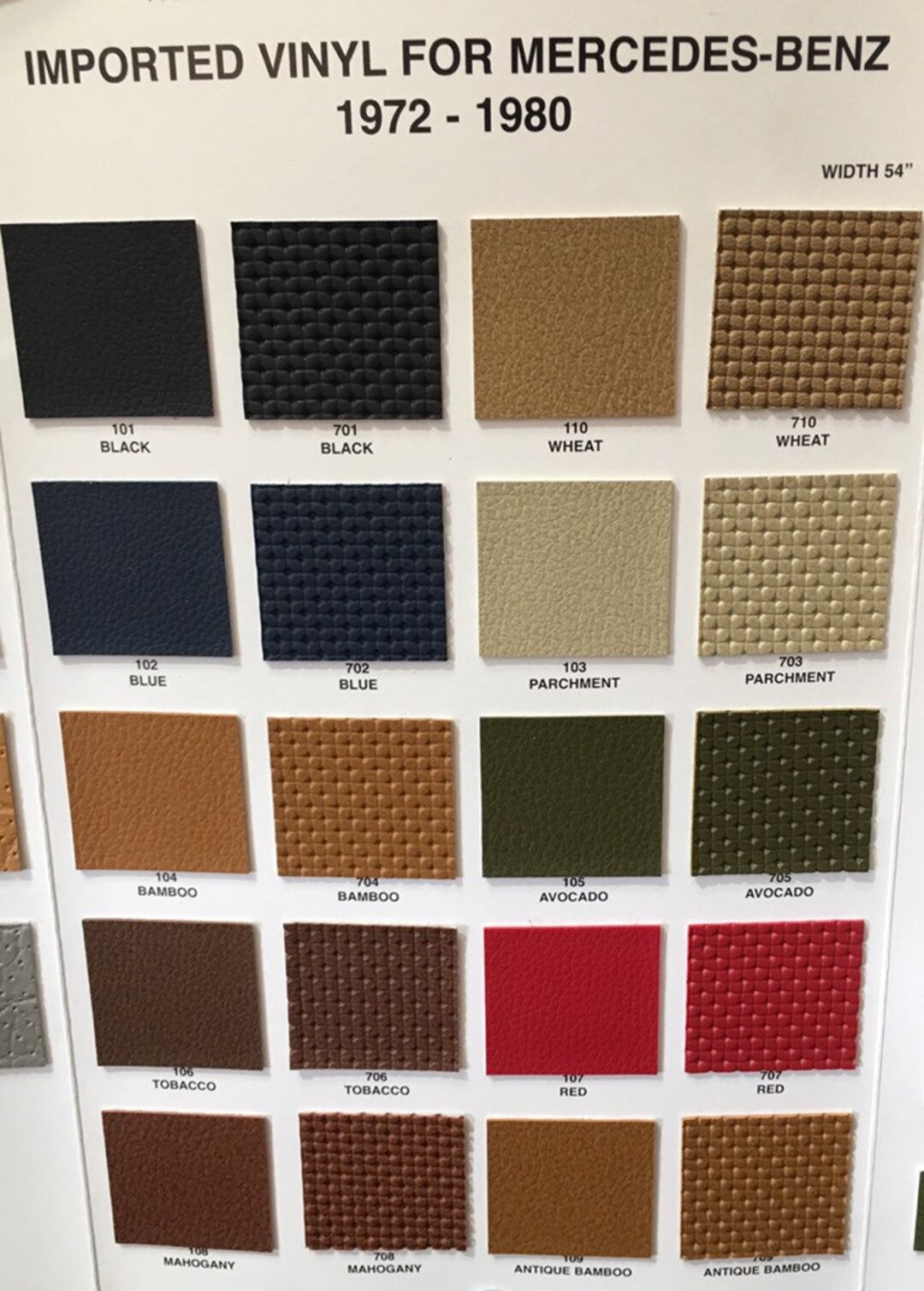 Faux Leather Upholstery Marine Automotive Hospitality Restoration Seats ...