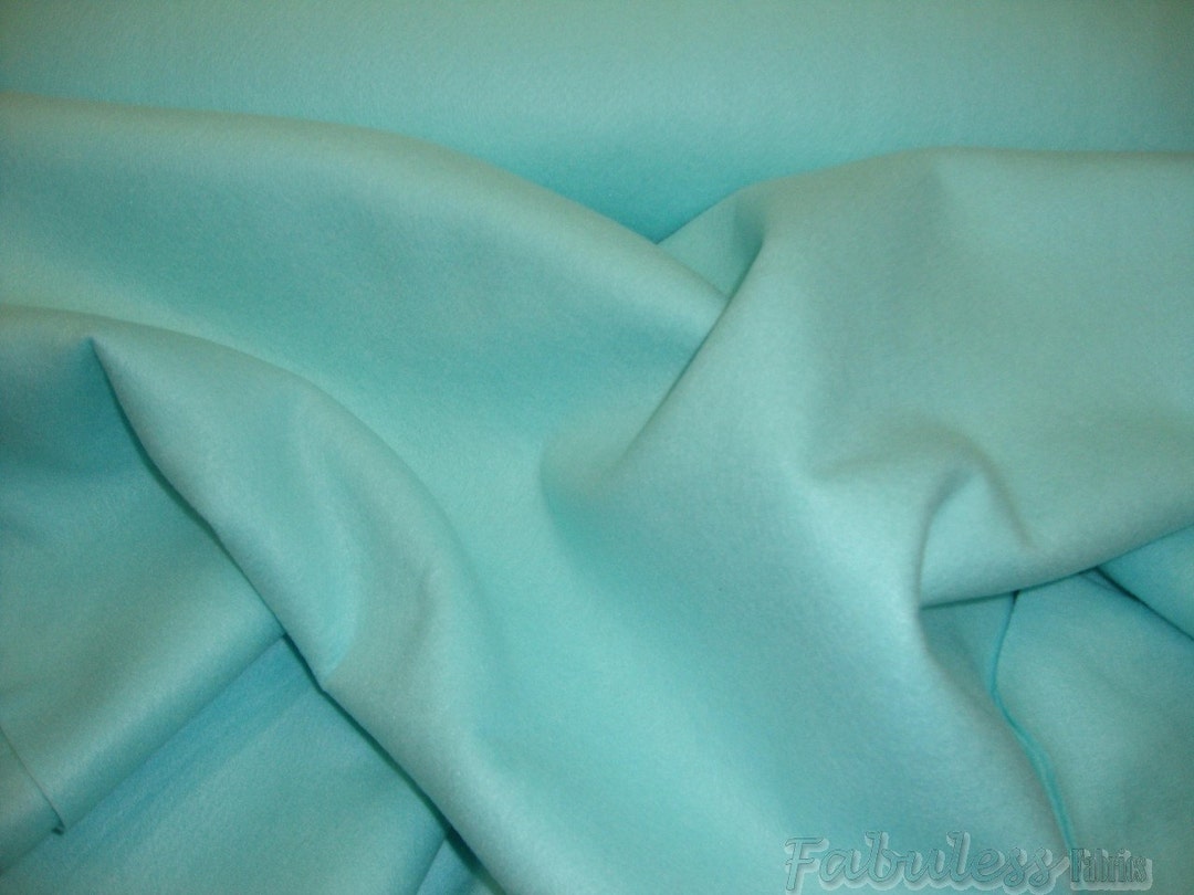 Felt Fabric Aqua 72” Wide Made in USA by the Yard - Etsy