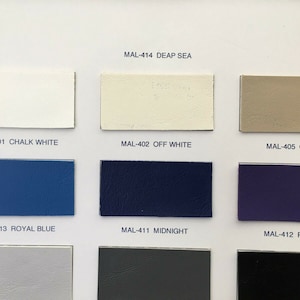 Malibu Marine Grade Upholstery Vinyl Faux Leather Fabric 54" Wide - by ...