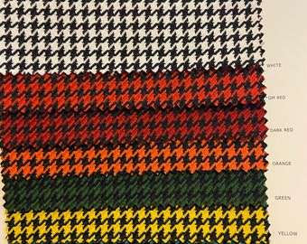 Houndstooth Pattern Auto Upholstery Fabric-by the Yard - Etsy