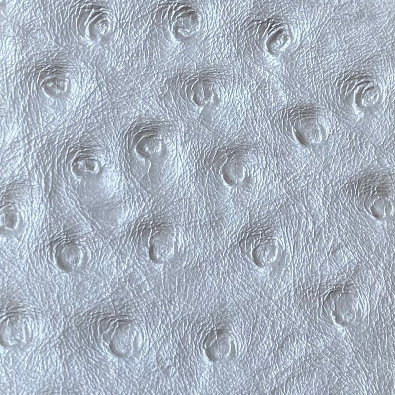 White Ostrich Vinyl Upholstery - Etsy