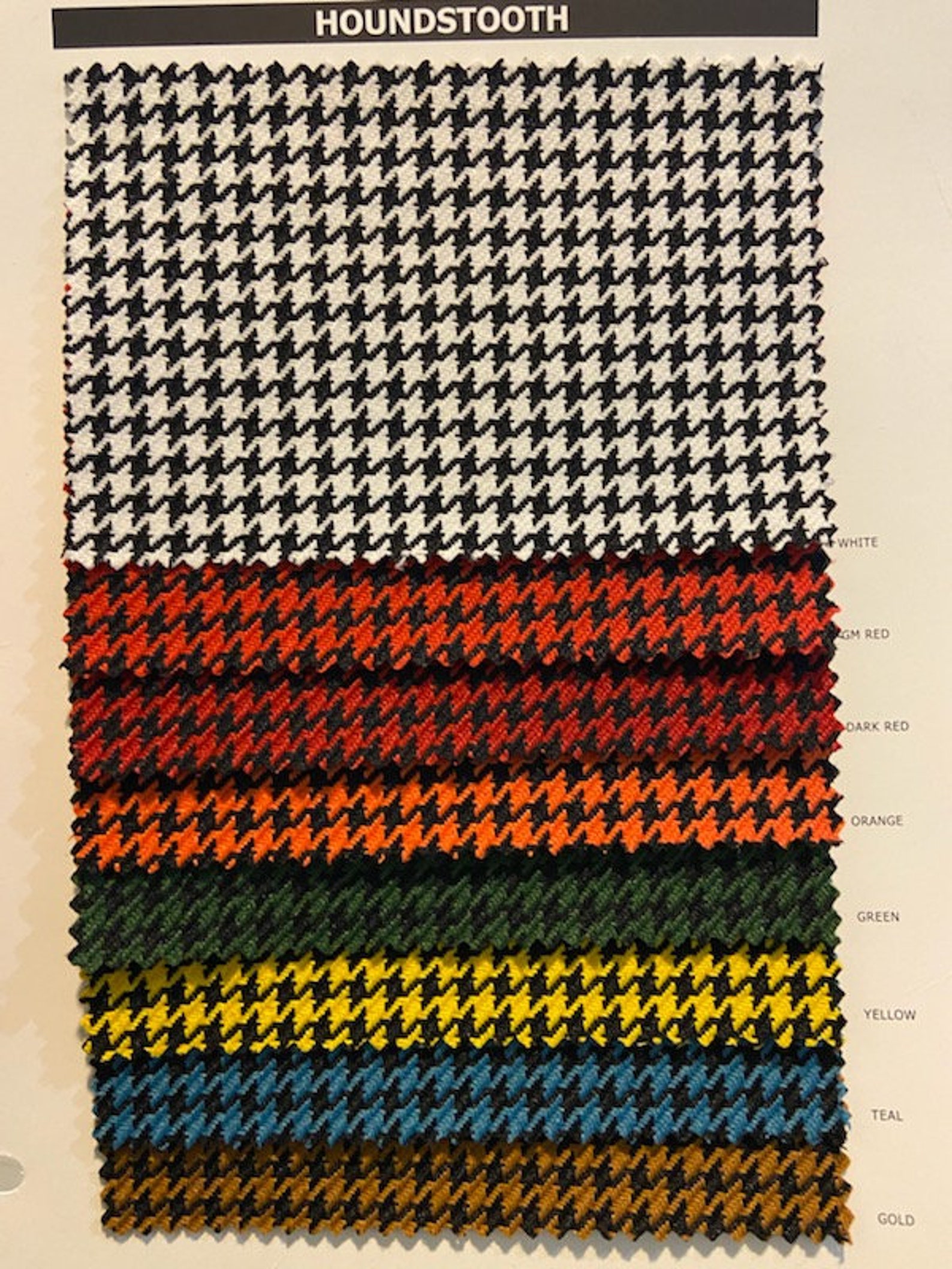 Houndstooth Auto Upholstery Headliner Car Panel Automotive Fabric SOLD ...