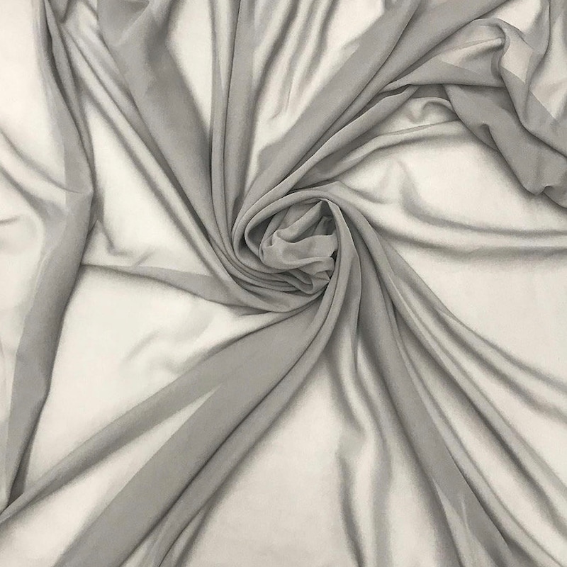 Grey Sheer Fabric - Etsy