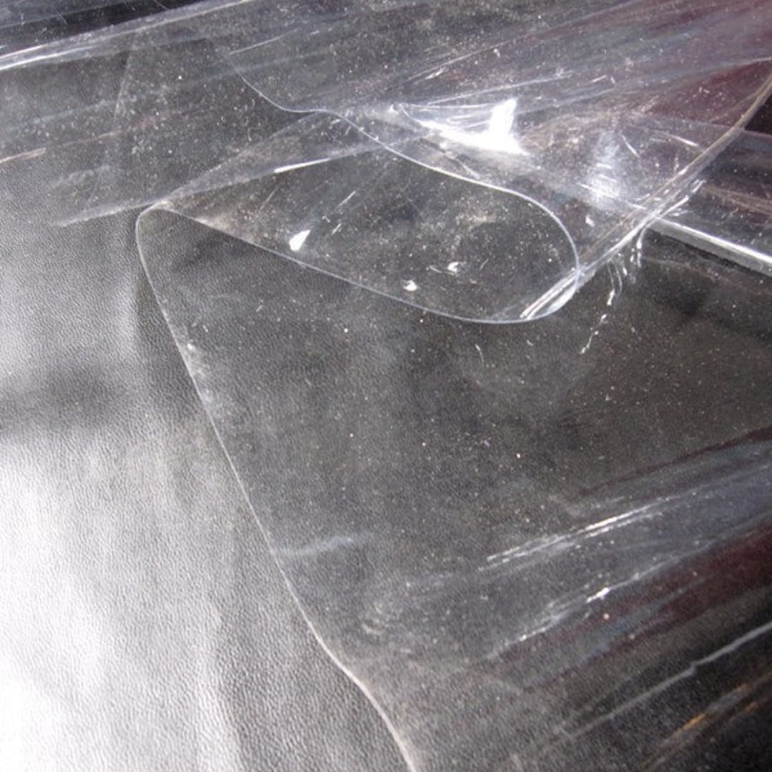 4 Gauge Clear See Through Vinyl Plastic SOLD by the Yard - 54 Inches ...