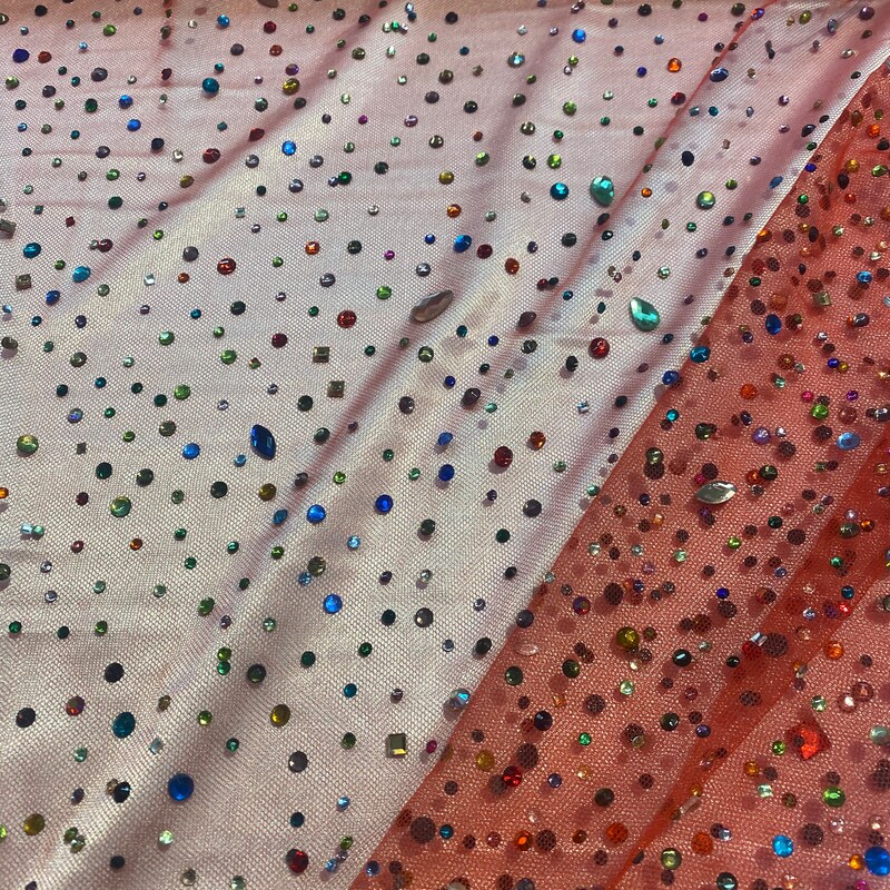 Gemstone Fabric - Etsy