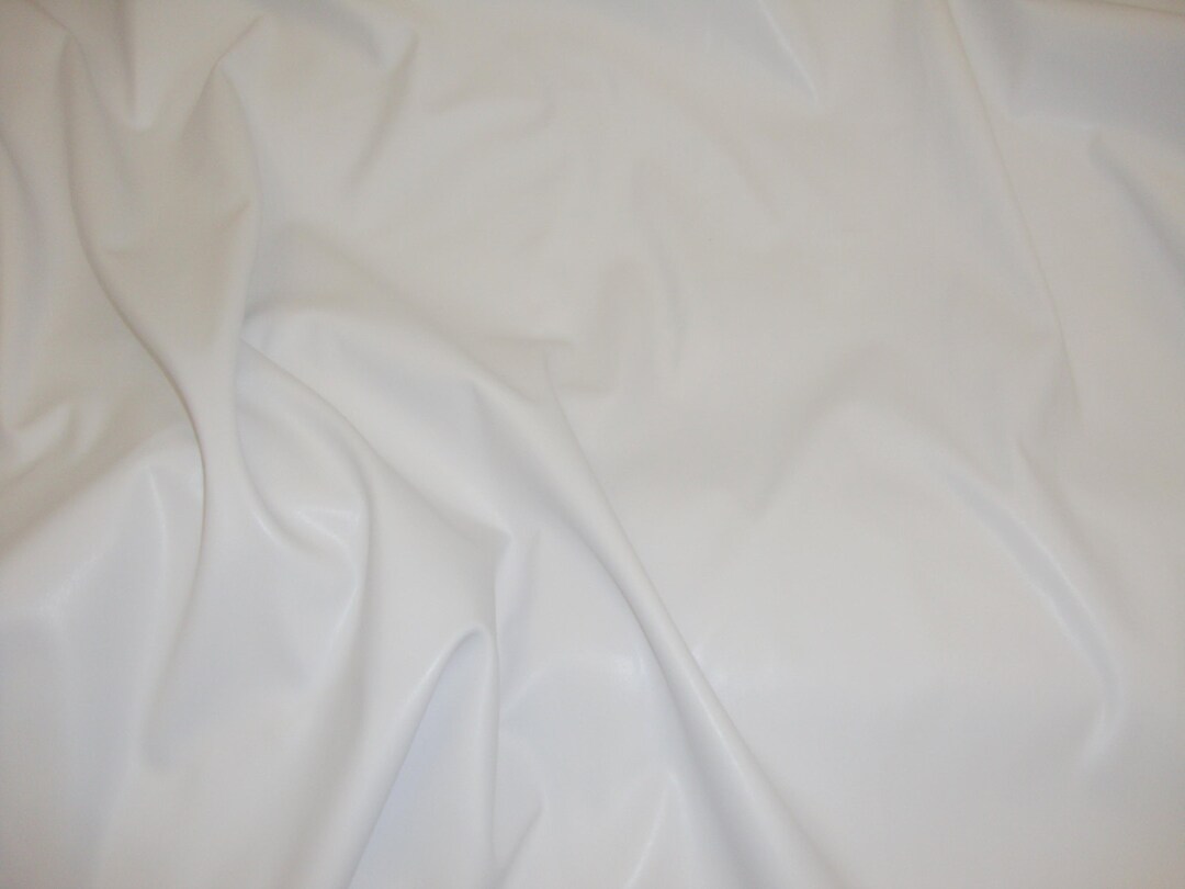 White 2 Way Stretch Vinyl Clothing Fabric per Yard 58 Wide - Etsy