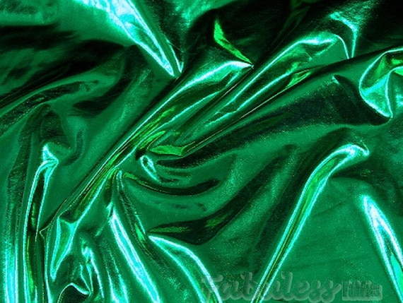 Iridescent Green Fabric
