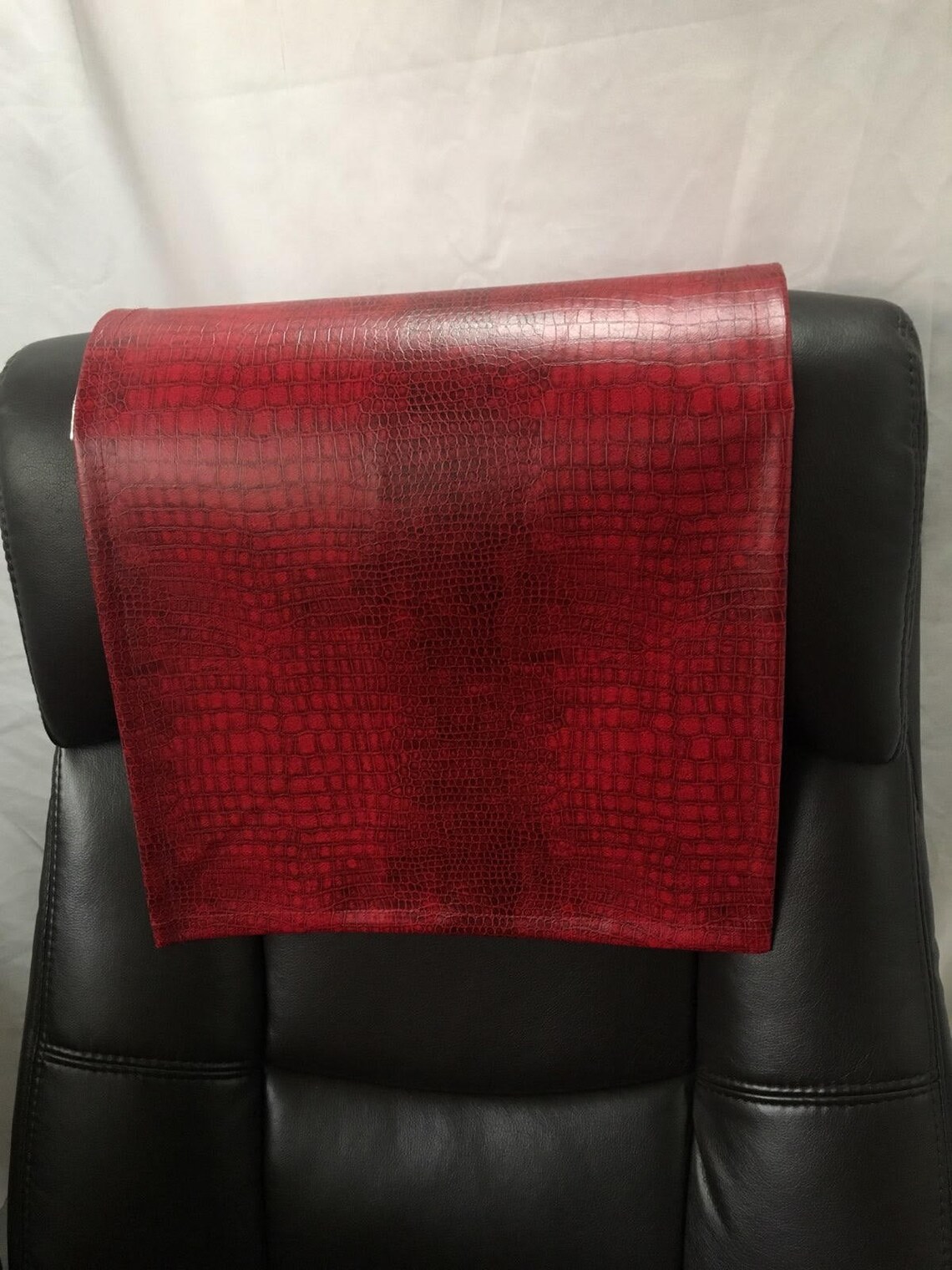 Red Alligator Faux Leather Vinyl Sofa Loveseat Chaise Theater - Etsy
