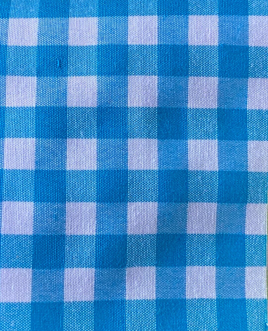 Aqua Gingham Check 1/4in Fabric 60” Wide by the Yard - Etsy