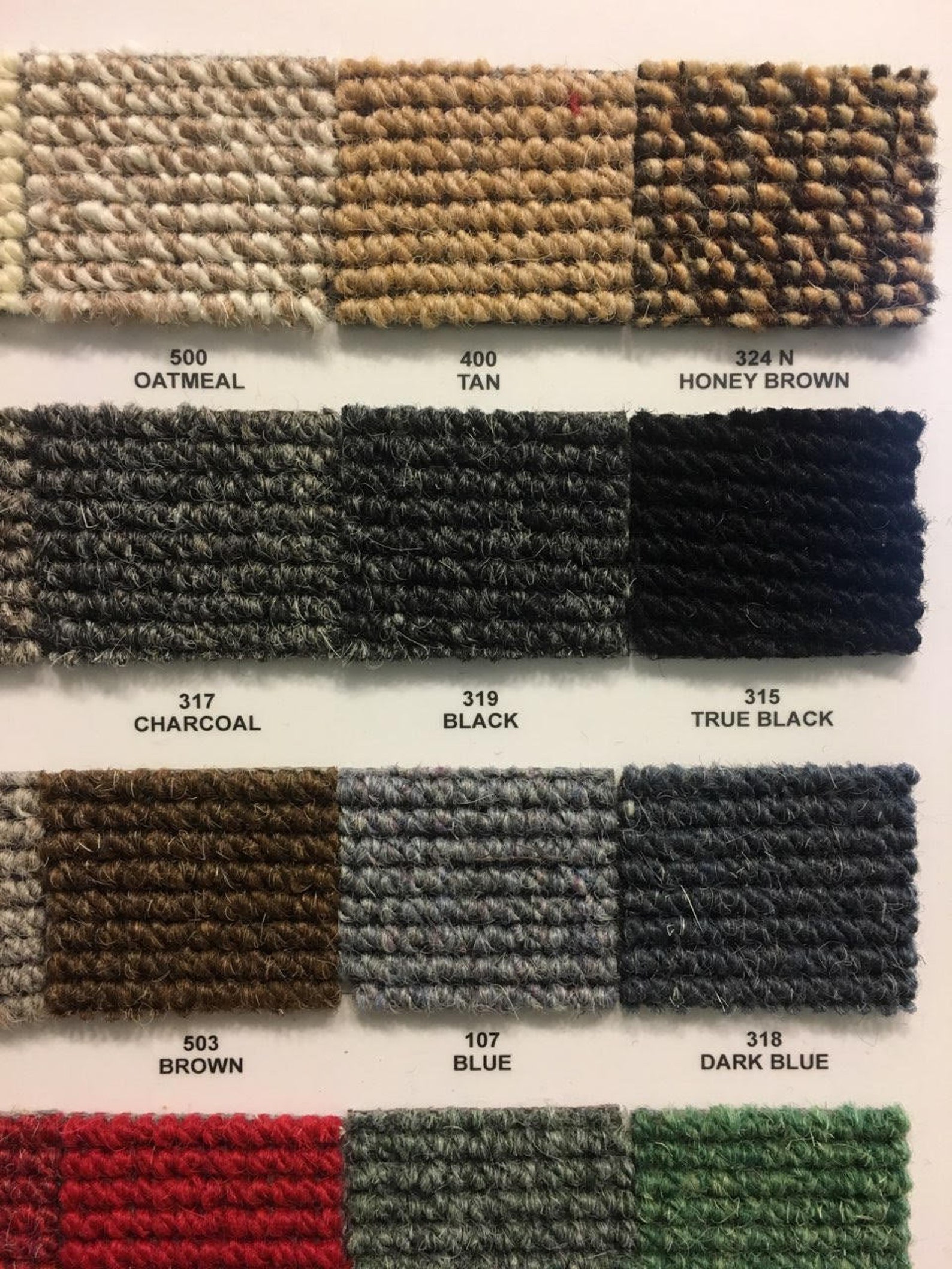 Authentic German Wool Square Woven Automotive Carpet | Durable ...
