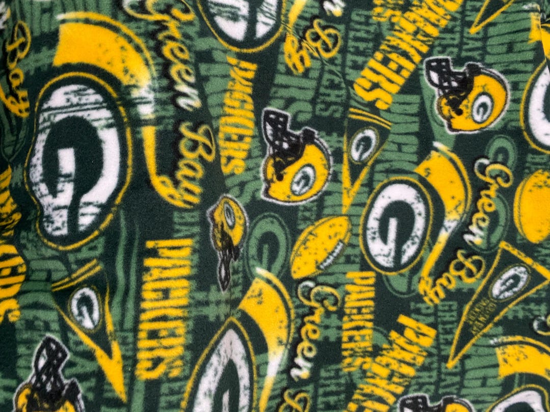 Green Bay Plaid Packers NFL Football Sports Warm Cozy Soft Fleece ...
