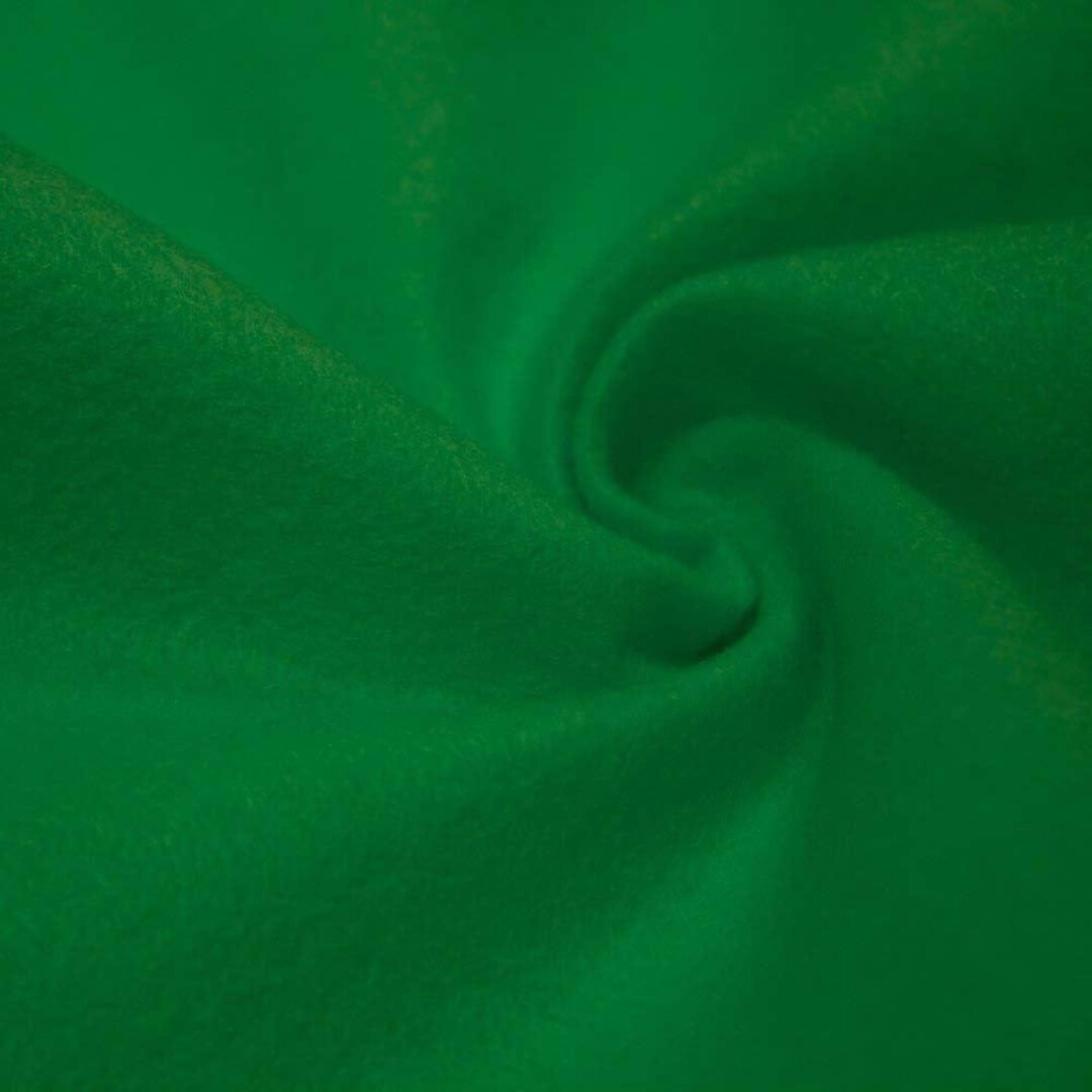 Kelly Green 72” Wide Felt Fabric by the Yard | Soft Craft Felt for ...