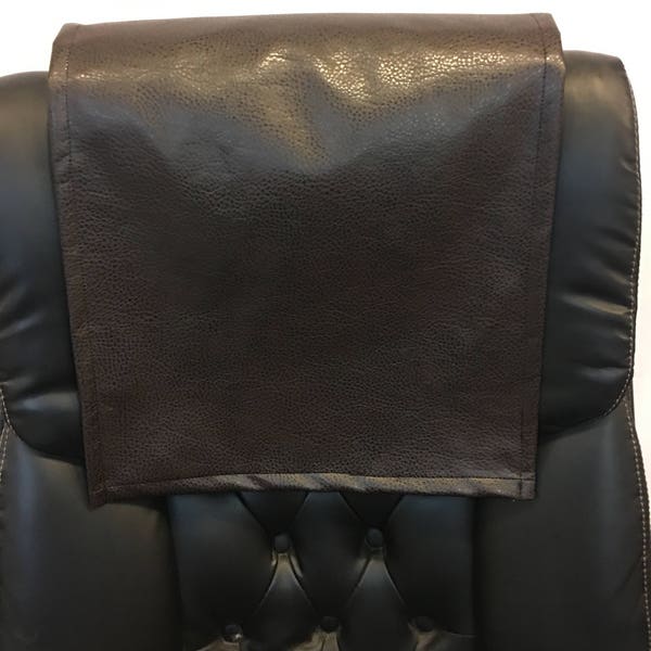 Leather Chair Head Protector - Etsy