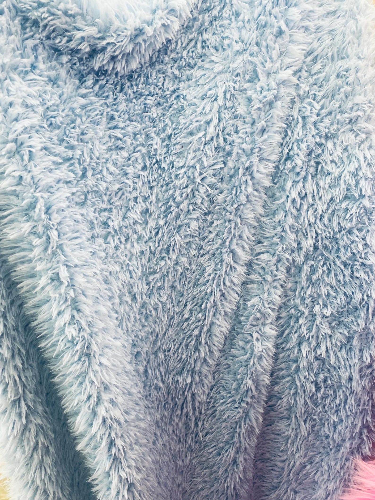 Short Hair Mongolian Faux Fur Fabric by the Yard – Shaggy, Soft, Plush ...