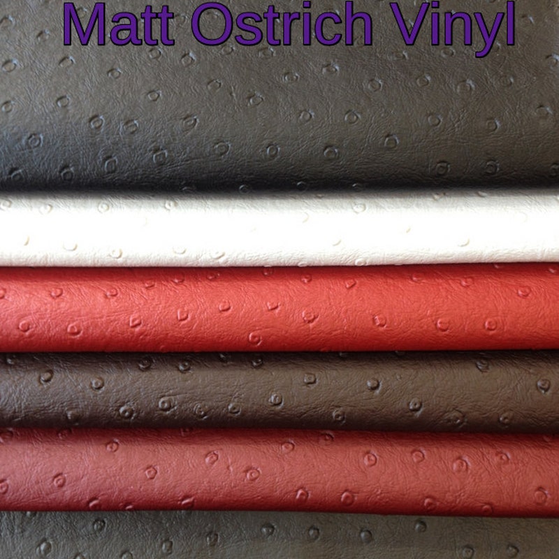 White Ostrich Vinyl Upholstery - Etsy