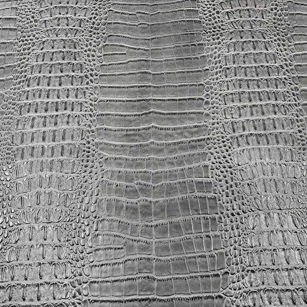Grey Crocodile Leather - Etsy