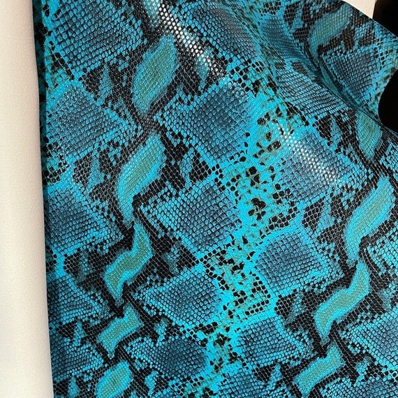Anaconda Snake Fake Vinyl Leather Embossed Pattern Upholstery - Etsy