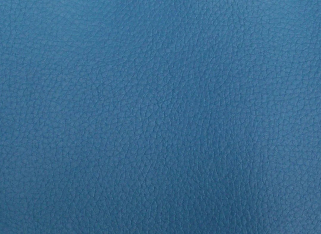 Blue Vinyl Champion Outdoor/indoor Pebble Grains Fabric 54" Wide Sold ...