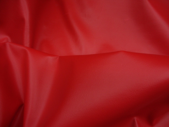Red Upholstery Faux Leather Vinyl Fabric per Yard ROLLED Not - Etsy