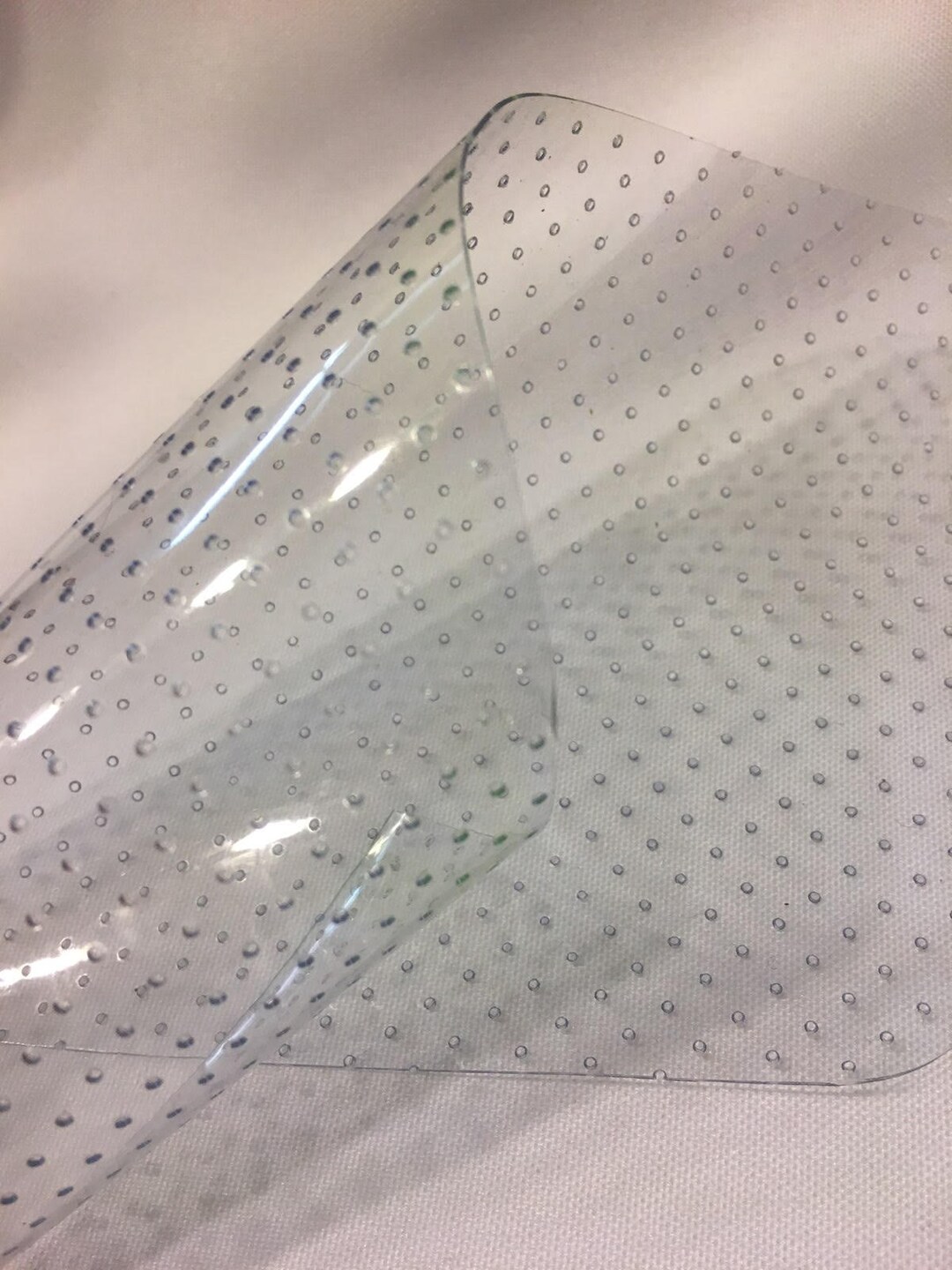 10 Gauge Perforated Transparent Plastic Vinyl See Through 54 Inch Wide ...