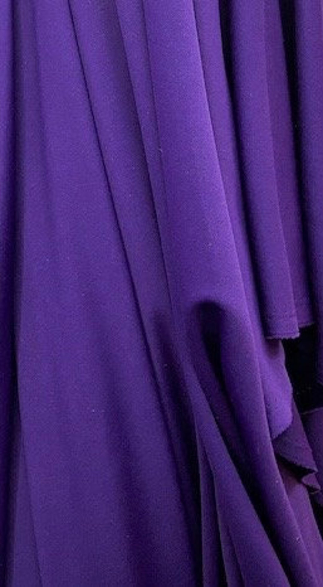Purple Stretch Polyester Scuba Double Knit Fabric 60” Wide - Etsy