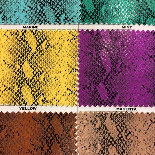 Snake Skin Fabric - Etsy