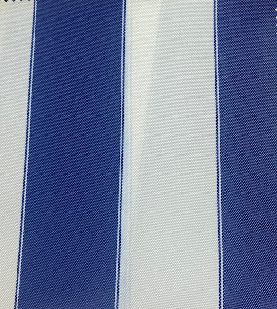 Blue White Waterproof Outdoor Canvas Fabric 60 600 - Etsy