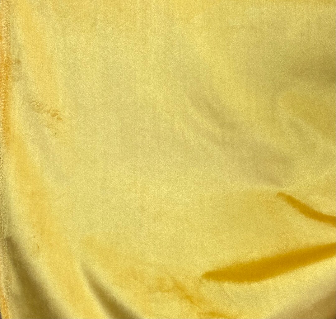 Yellow Royalty Luxurious Sheen Velvet for Upholstery and Drapery - Etsy