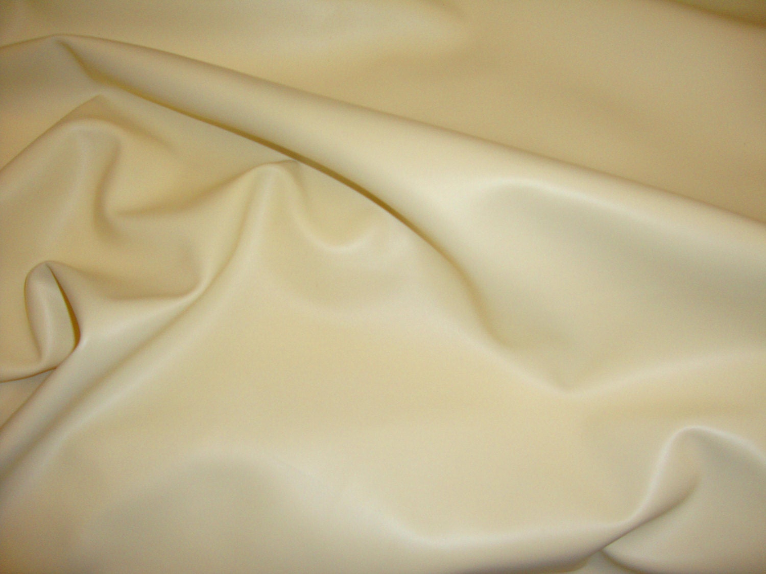 Ivory Clothing / Upholstery PVC Faux Leather Vinyl Fabric per | Etsy