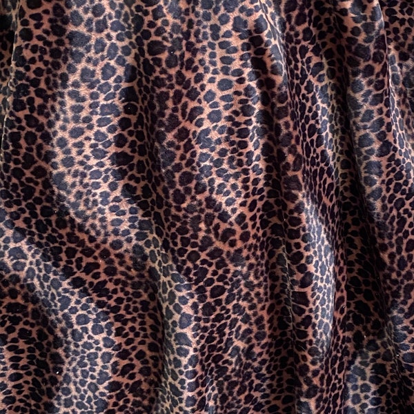 Cheetah Print Fabric - Etsy