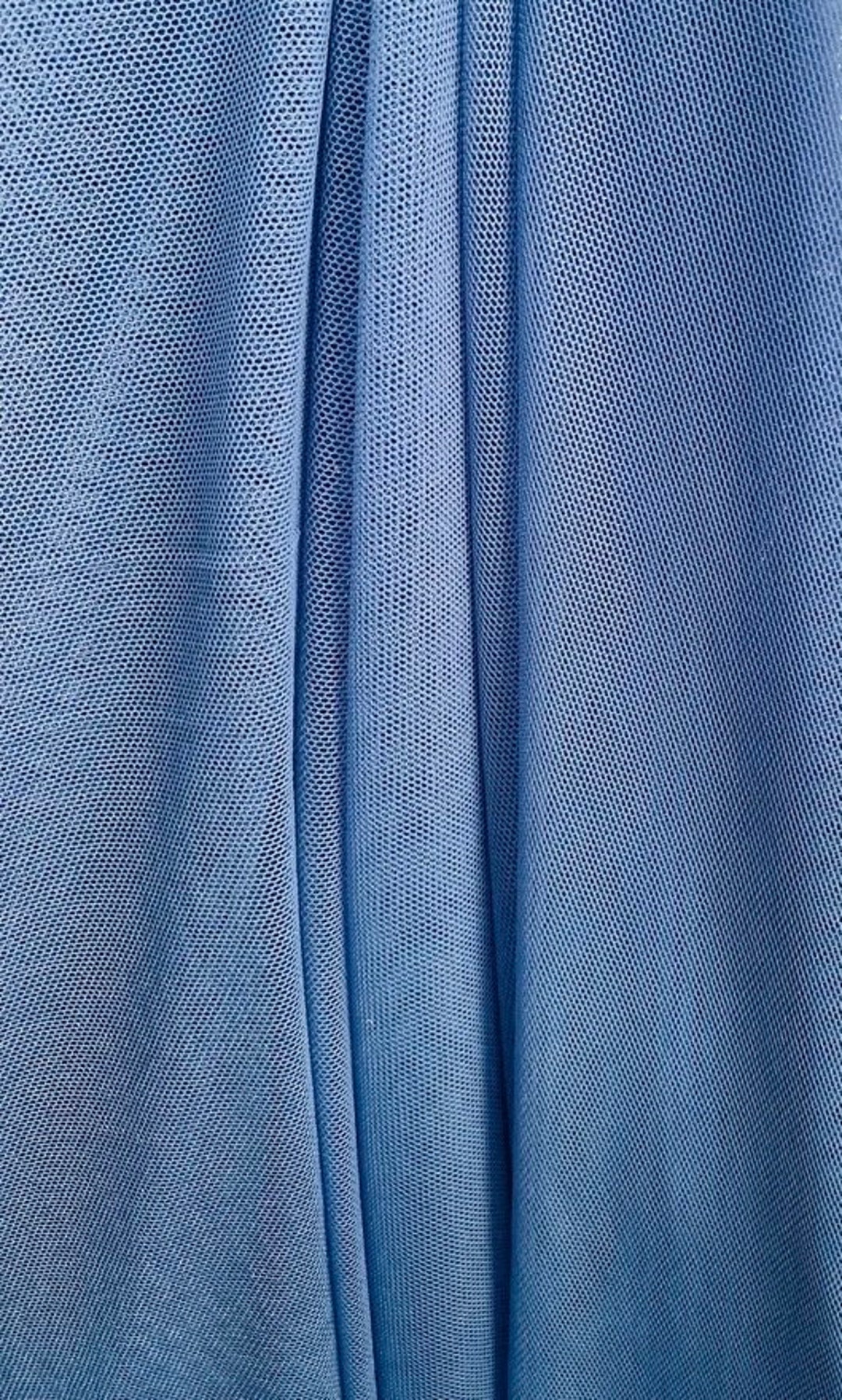 Slate Blue Power Mesh Nylon Spandex Stretch Fabric 60" per Yard - Etsy