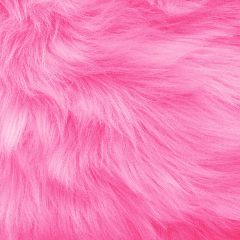 Pink Faux Fur Pillow - Etsy