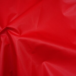 Red Packcloth 420 Denier Nylon Water Resistant 60" Wide Fabric per Yard ...