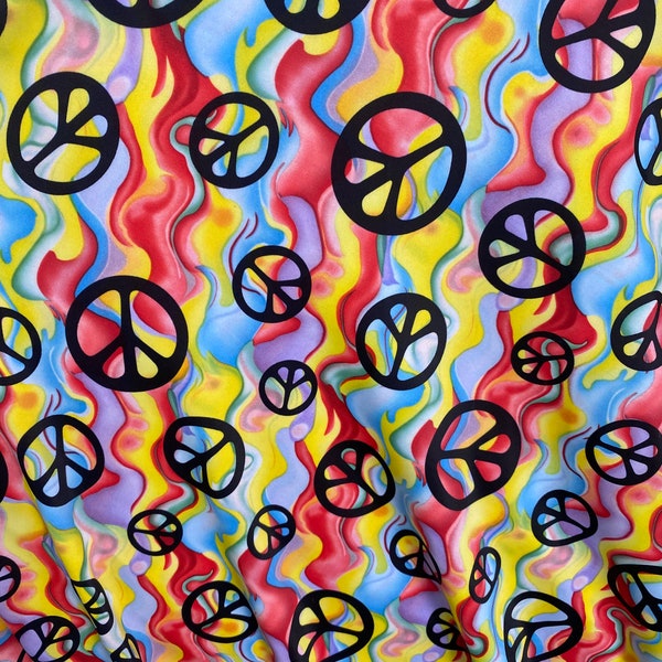 Groovy Fabric - Etsy
