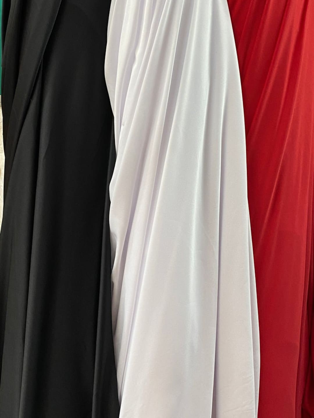 Interlock Stretch 2 Way Knit Lining Fabric, 100% Polyester, Fabric by ...