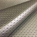 Gray Semi Perforated Distressed Upholstery Faux Leather Vinyl Fabric ...