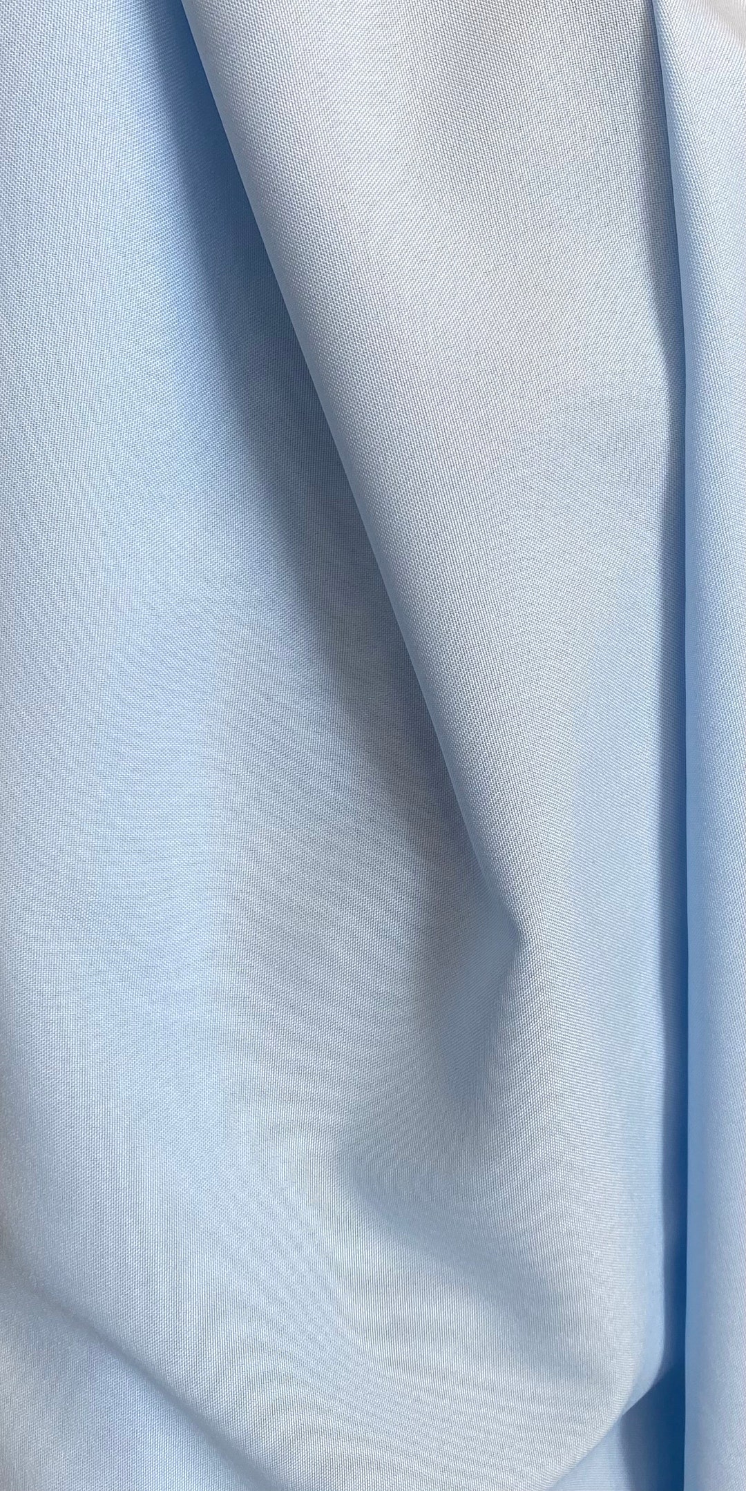 Baby Blue Polyester Poplin Fabric by the Yard 58"/60 - Etsy
