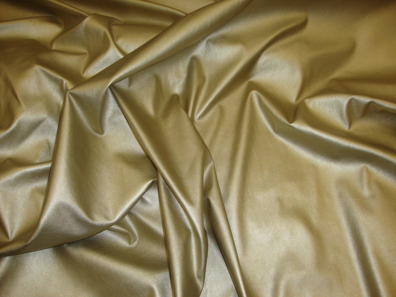 Gold 2 Way Stretch Vinyl Clothing Fabric per Yard 58 - Etsy