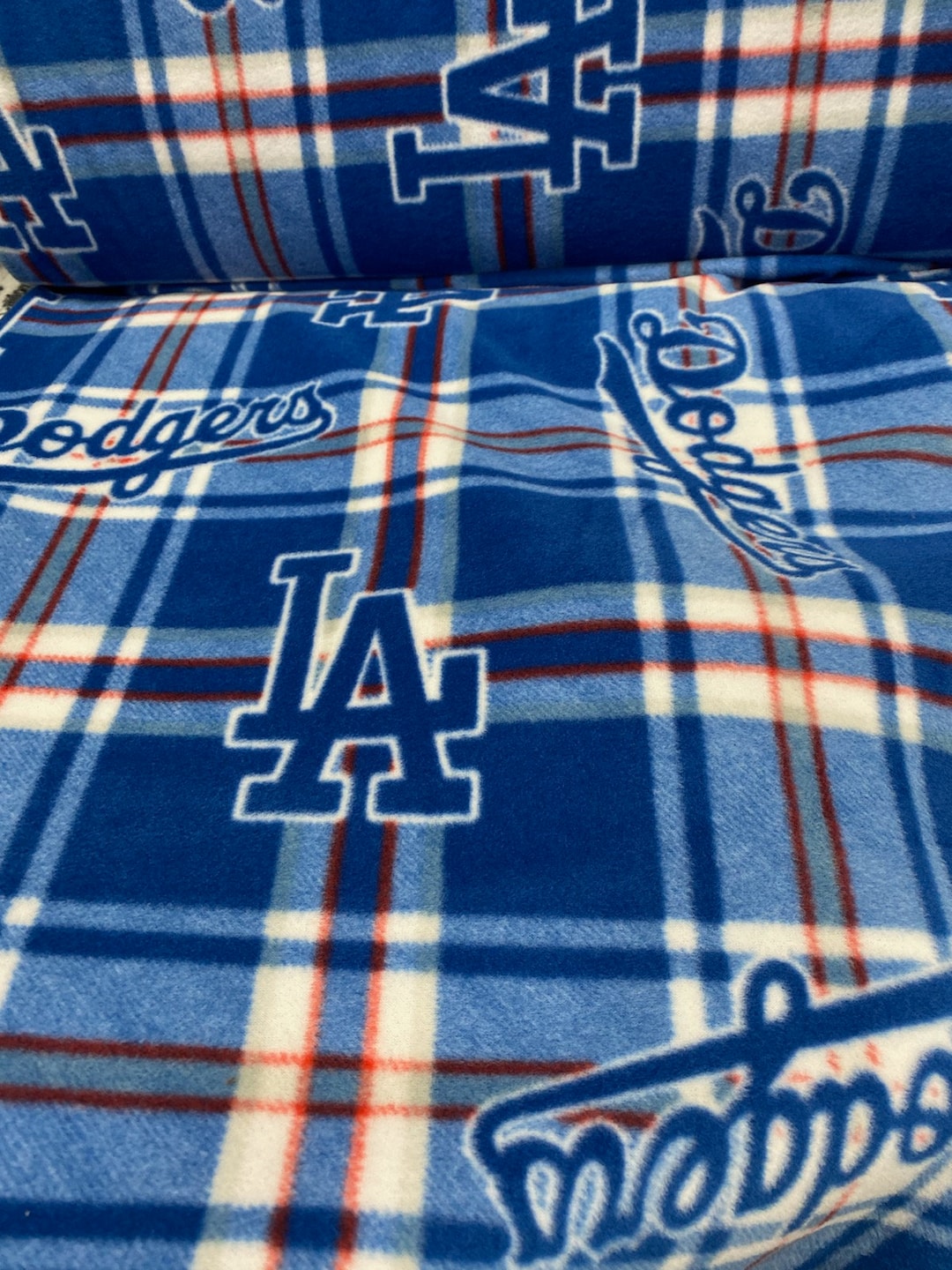 Los Angels Dodgers Baseball Sports Warm Cozy Soft Fleece - Etsy