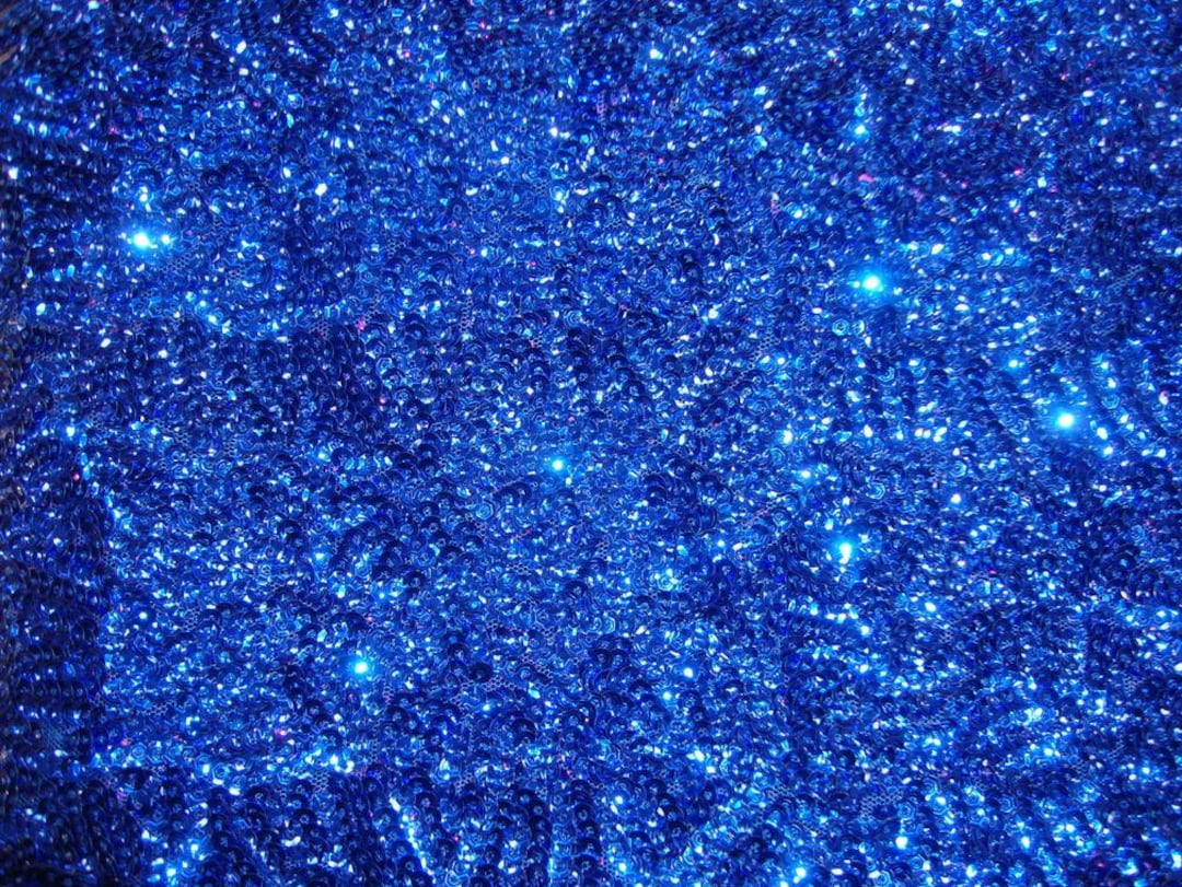 Royal Blue Scale Sequin 58” Wide Fabric by the Yard - Etsy