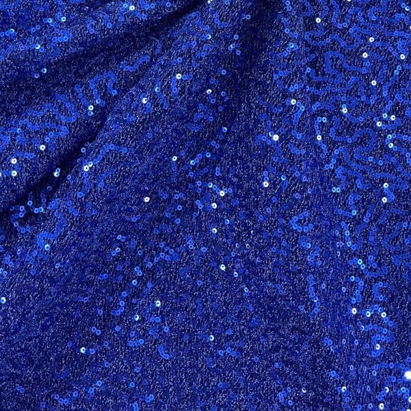 Blue Lurex Fabric - Etsy