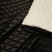 Black Quilted Vinyl Auto Headliner Fabric With 3/8" Foam Backing ...