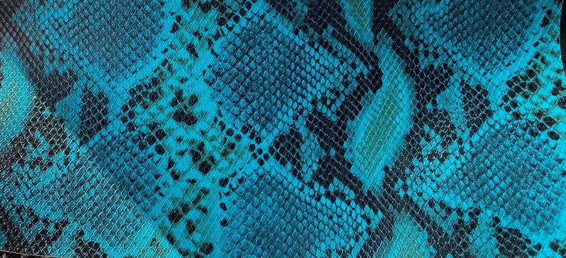 Anaconda Snake Fake Vinyl Leather Embossed Pattern Upholstery - Etsy