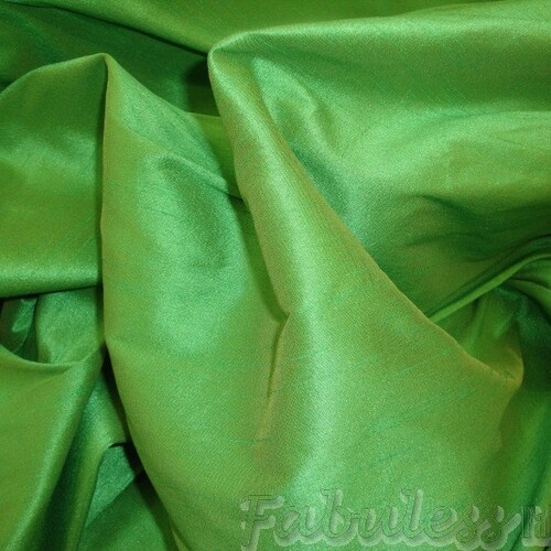Pine Shantung Dupioni Faux Silk Fabric by the Yard 58 - Etsy