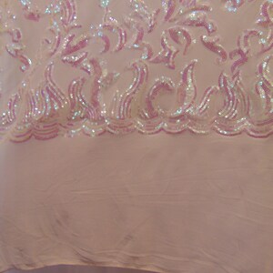 SUTRA , Iridescent , Big Print, Sequin, 4-way Stretch, Fabric 54 Sold ...