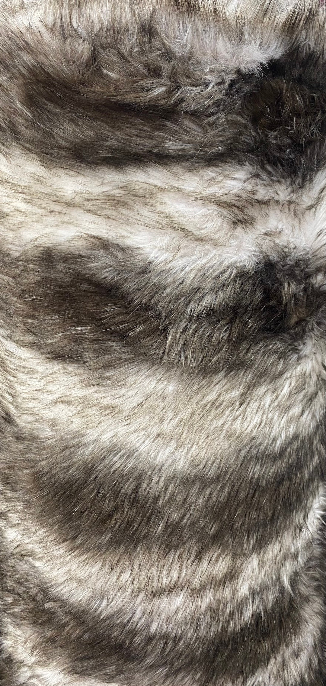 Fox Two Tone Synthetic Fur Upholstery Fabric by the Yard 60" Wide - Etsy