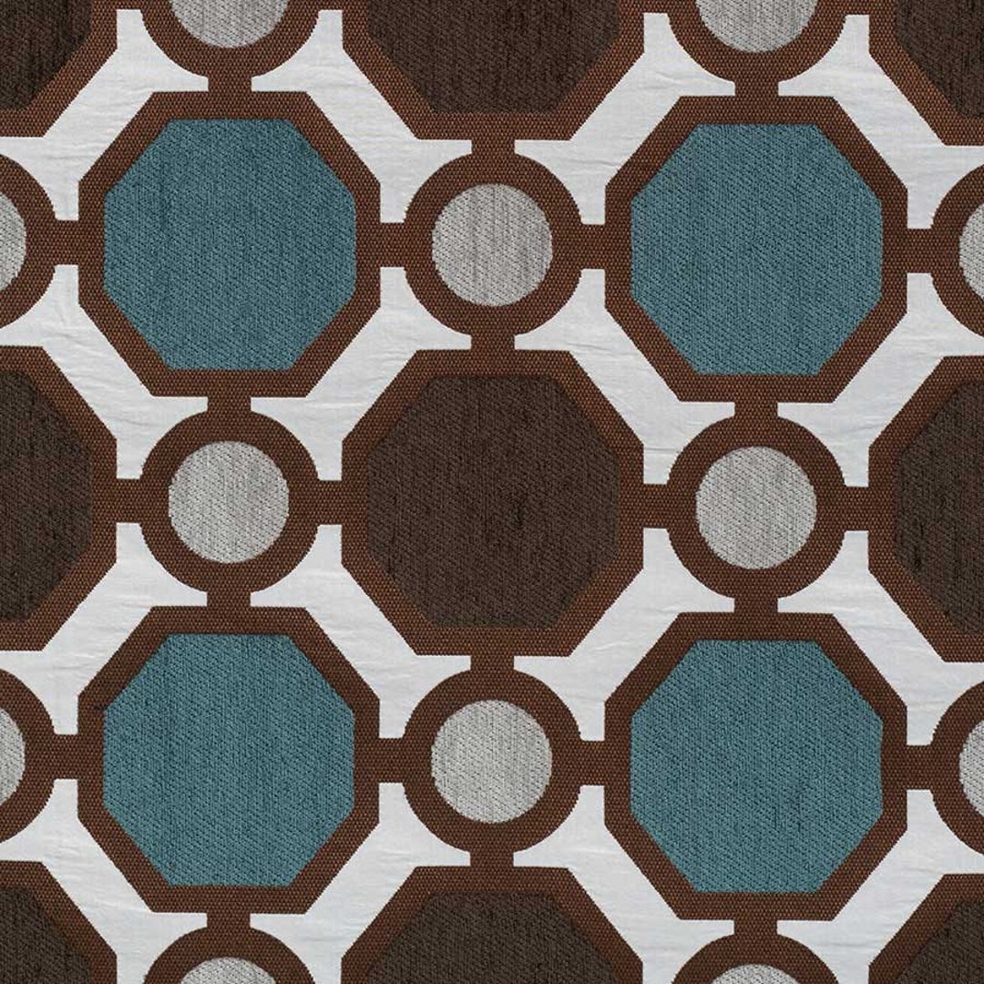 HELIOS Octagon Chenille Upholstery Fabric 56 Wide - Etsy