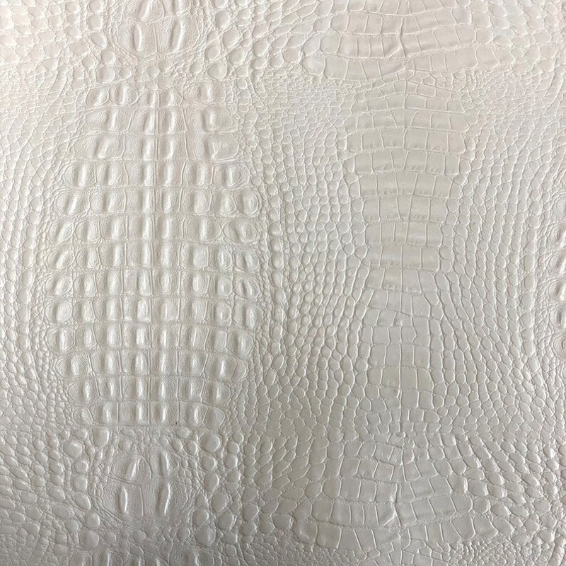 White Ostrich Vinyl Upholstery - Etsy