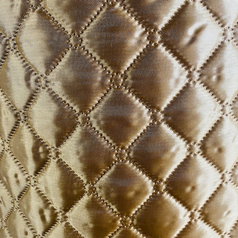 Quilted Satin Material - Etsy