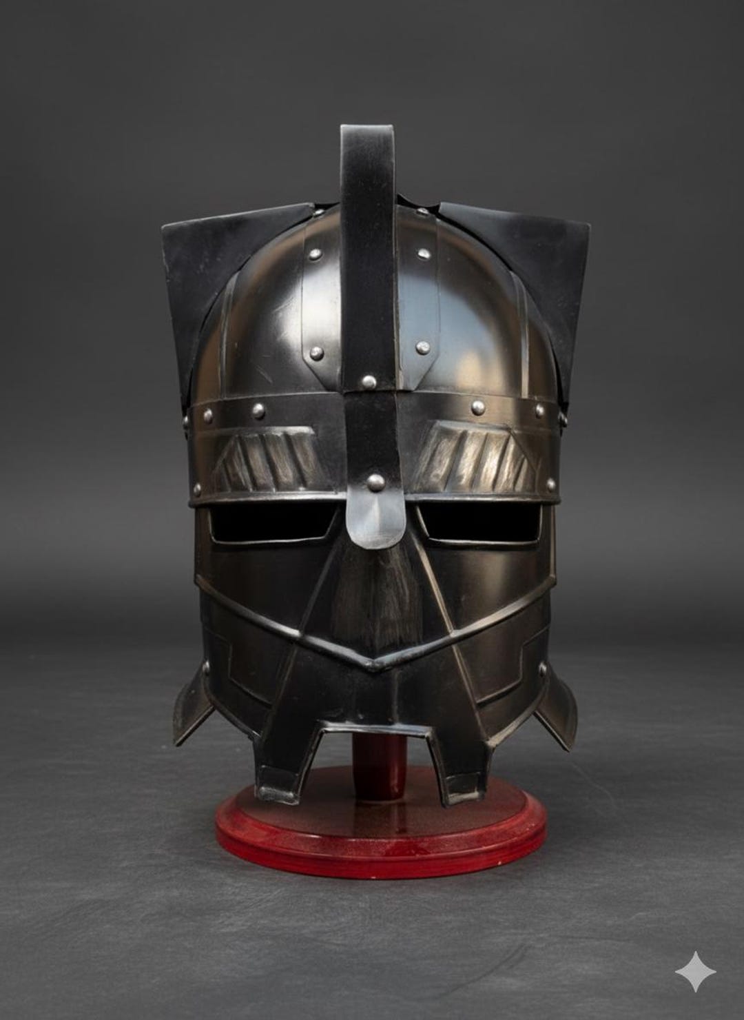 Moria Dwarven Steel Helmet | Medieval Knight Crusader, Wearable - Etsy